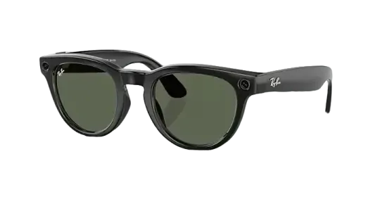 Ray Ban Ray-Ban Meta Low Bridge Fit Headliner 'shiny Black Lenses G-15 ...