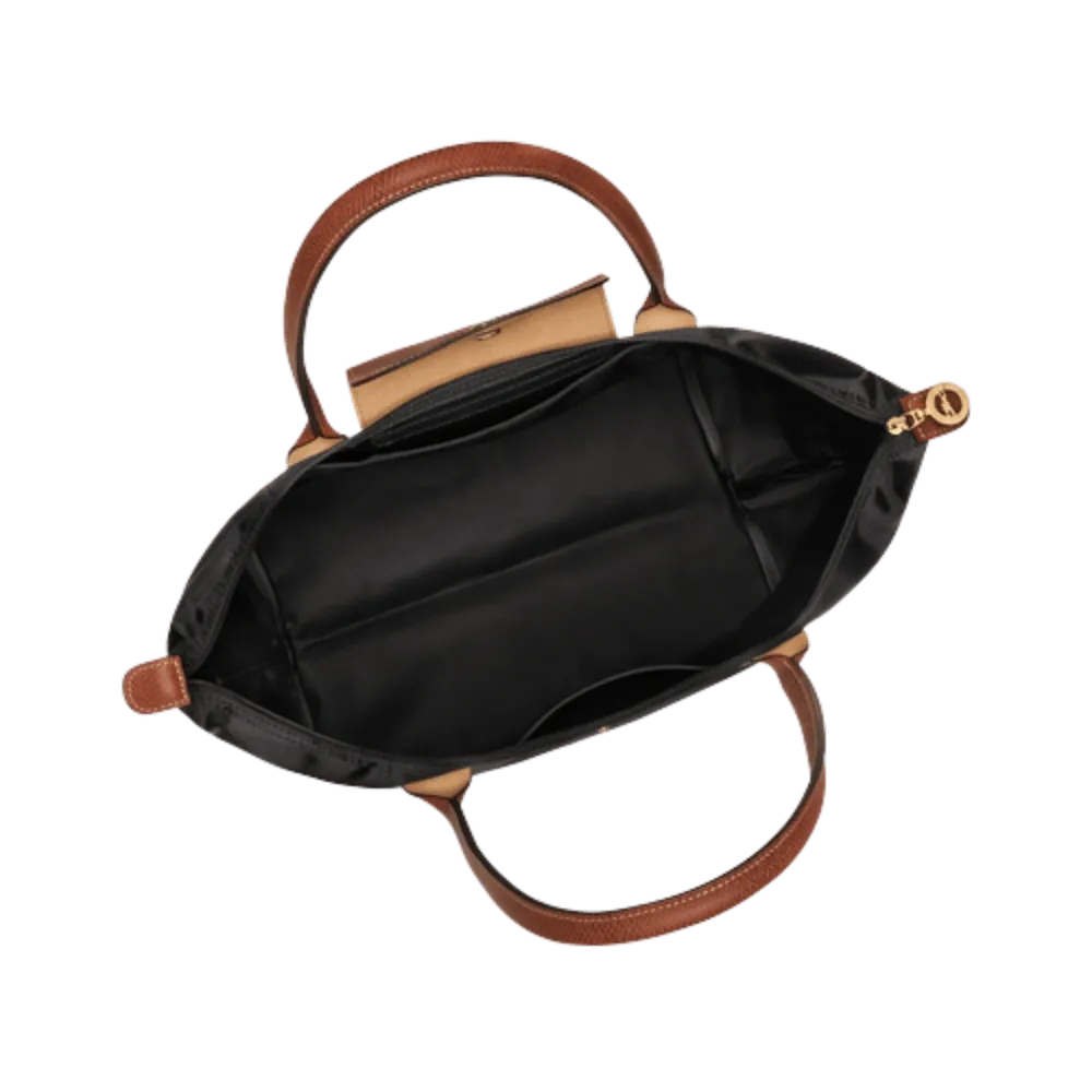 Longchamp Le Pliage Original M Tote Bag Black - Recycled Canvas Price ...