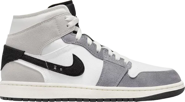 Buy Air Jordan 1 Mid Se Craft Inside Out Cement Grey now | Hype Fly India