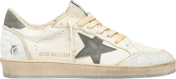 Buy Golden Goose Ball Star White Grey now | Hype Fly India