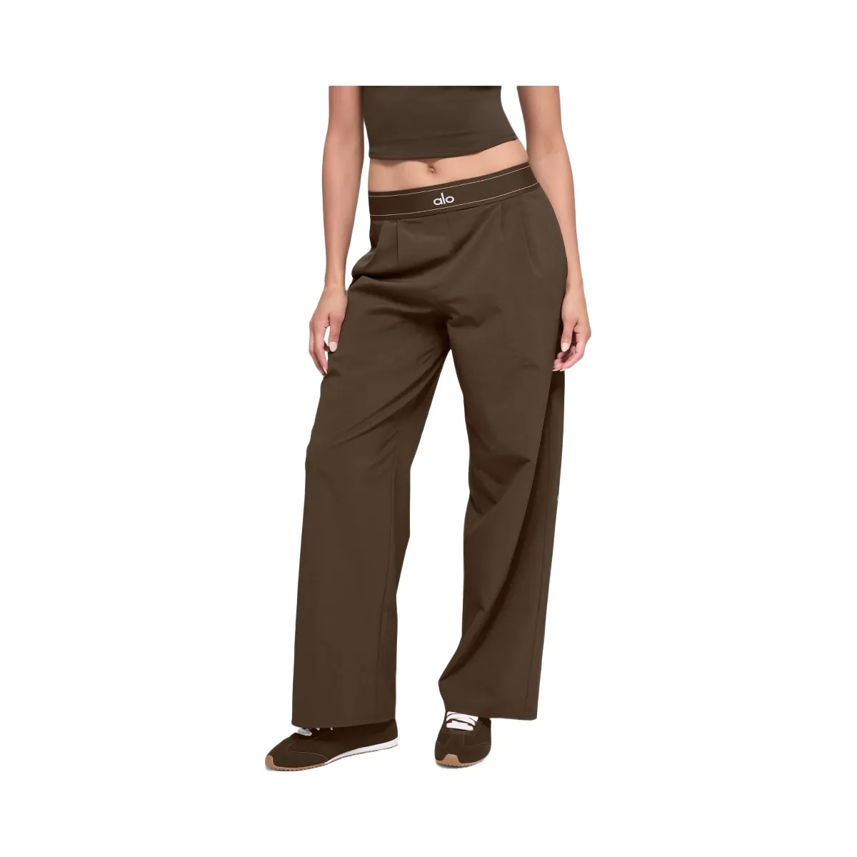 Alo Women's Suit Up Trouser (Regular) - Espresso Price in India ...