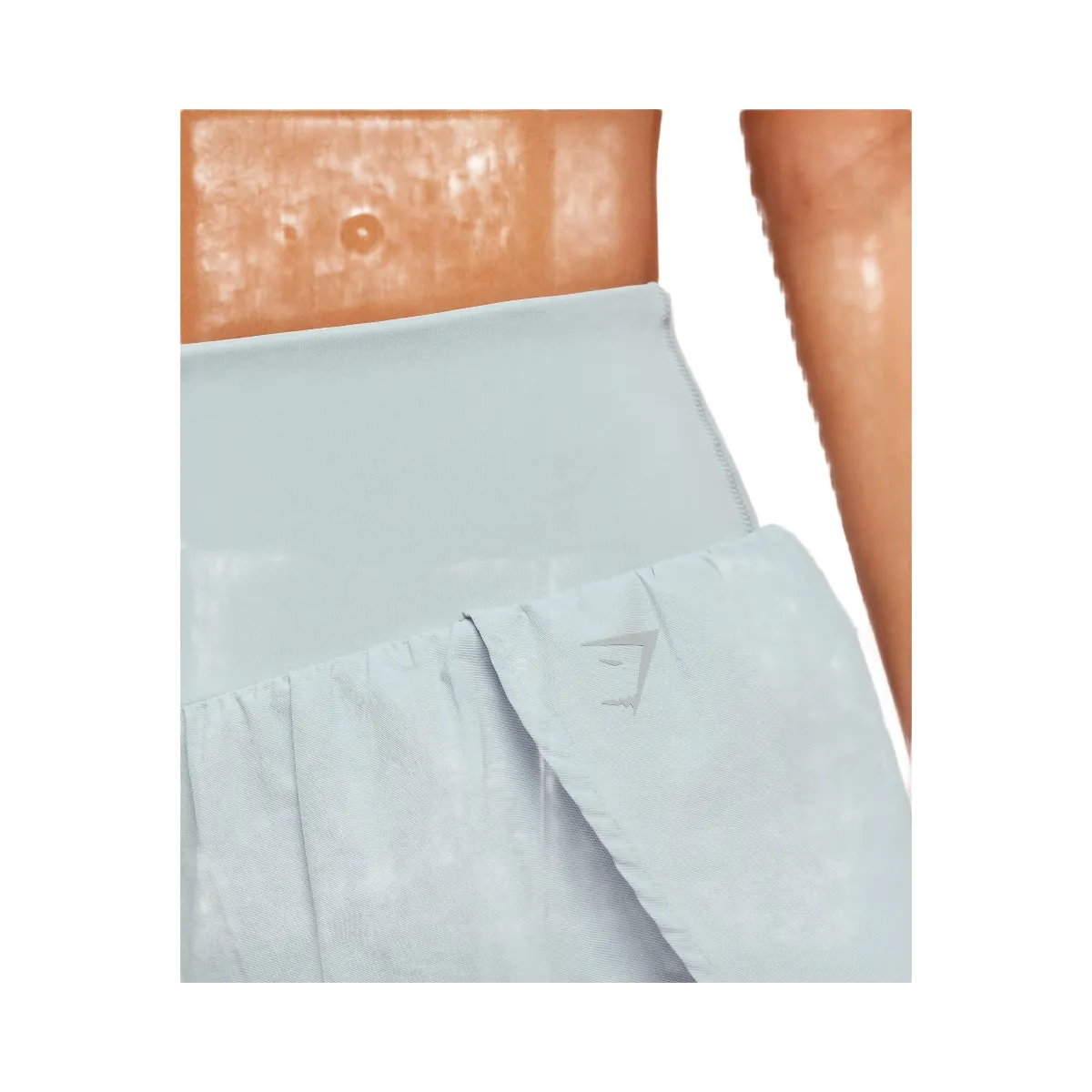Gymshark Running 2-In-1 Shorts - Smoke Blue Price in India | Culture Circle