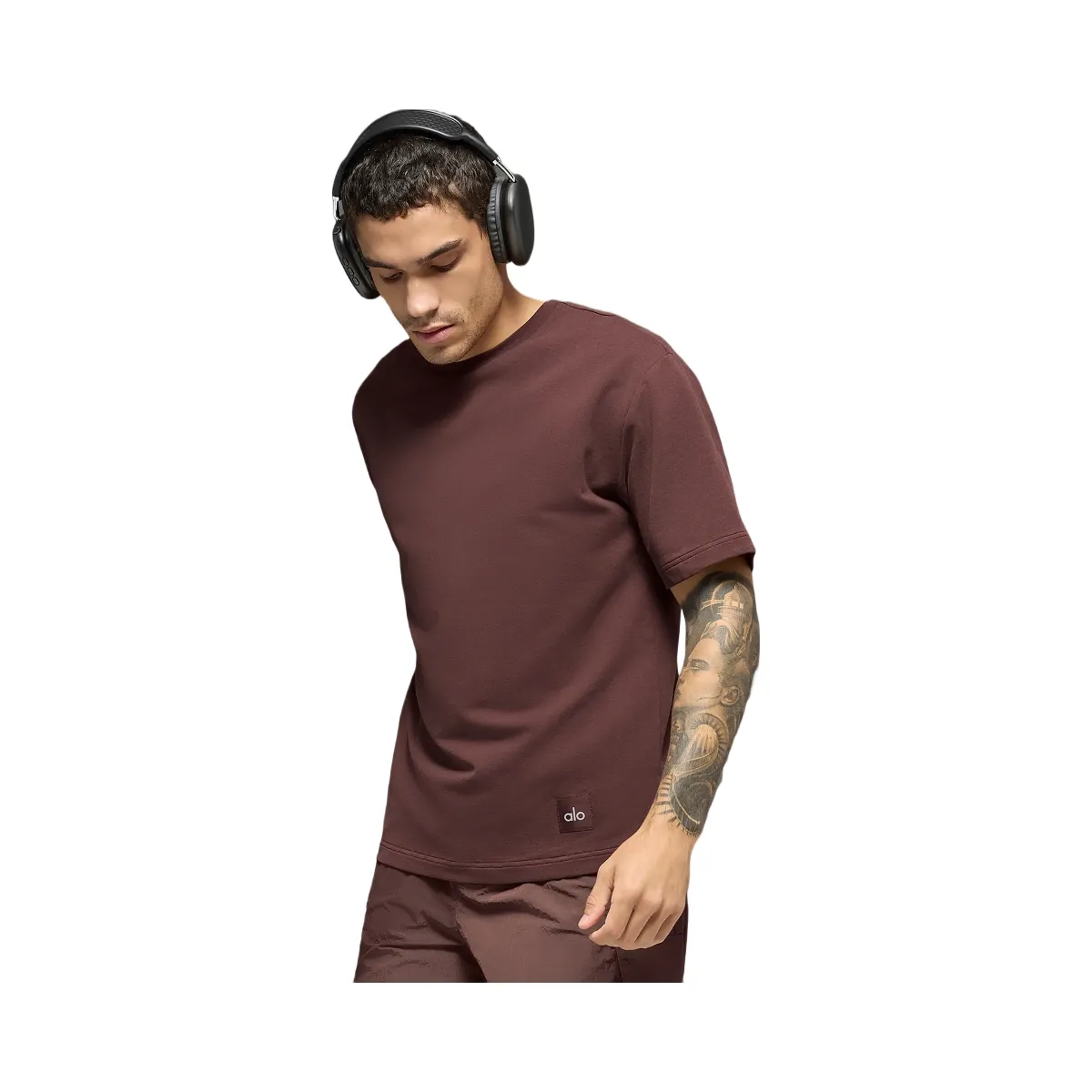 Alo Men's Double Take Short Sleeve - Brownstone Price in India ...