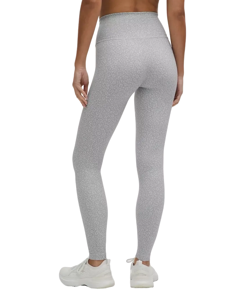 Lululemon Wunder Train High-Rise Tight 28" Leopard Daisy Starlight ...